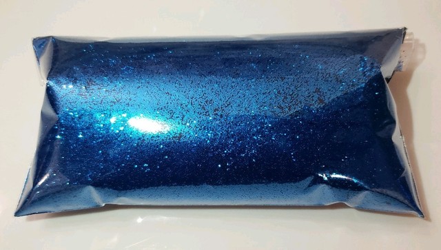 6oz / 177ml Premium Bright Blue .008" Metal Flake Auto Paint Additive ...