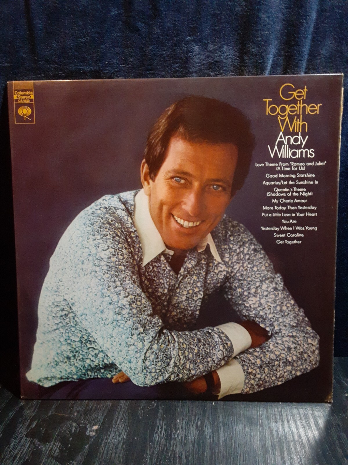 Andy Williams Get Together with Andy Williams Vinyl LP Columbia 1969 ...