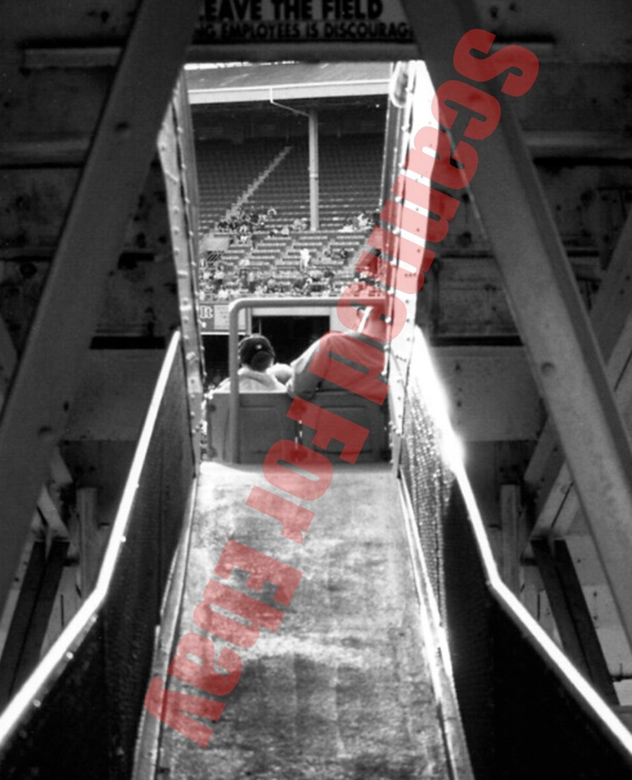 Detroit Tigers Stadium Ramp Tunnel To Seats Kaline BW 8x10 Photo | eBay