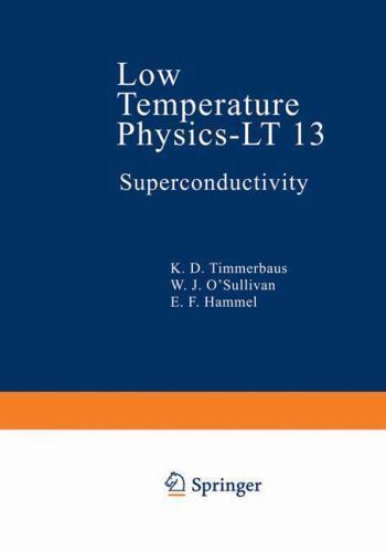 Low Temperature Physics-lt 13 : Superconductivity, Paperback by ...