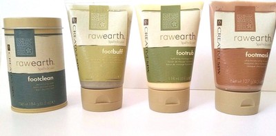 CND Raw Earth Foot Rub / Foot Buff / Foot Mask / Foot Clean Powder | eBay