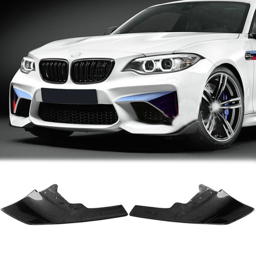 Carbon Fiber Front Bumper Add-On Splitter Lip For BMW M2 M2C F87 15-20 ...