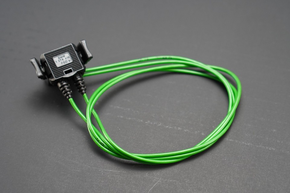 NEW OEM BMW E30 Differential Speed Sensor Connector Plug Wire Terminal ...