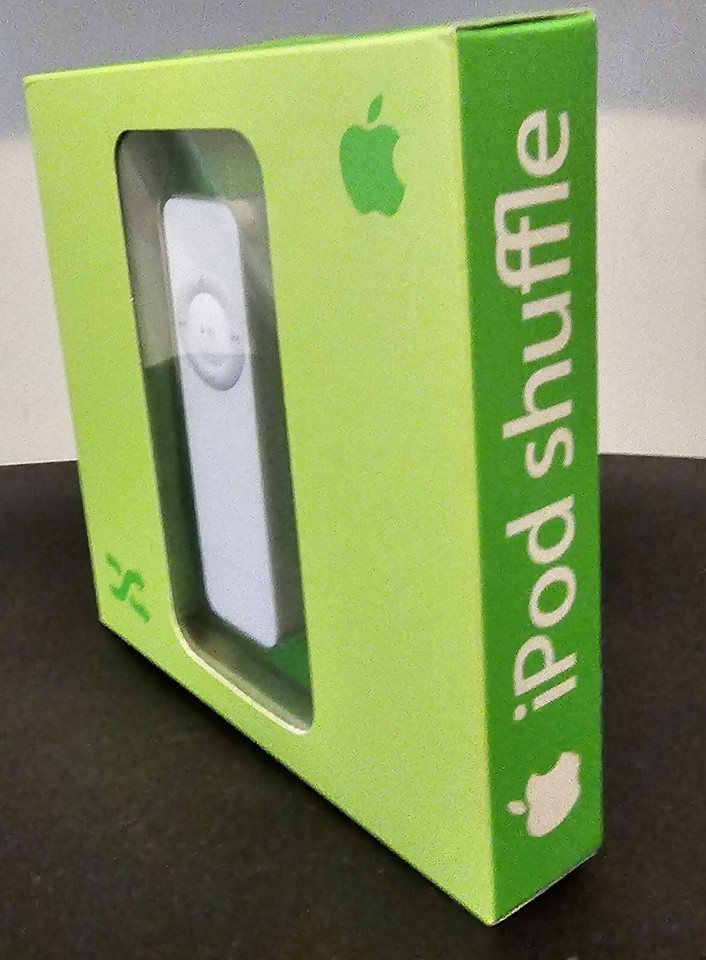 iPod shuffle M9724LL/A 512MB 1st Generation In Original Packaging NEW ...