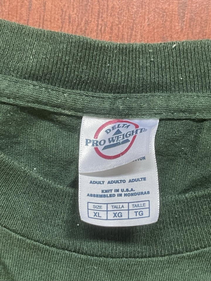 The Simpsons Vintage Y2K 2000s Christmas Funny humor Green Graphic T ...