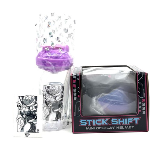 GamerSupps GG Waifu Cup Stick Shift + Mini Helmet IN HAND DAMAGED ...