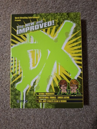 WWE - THE NEW AND IMPROVED DX - 3 DISC DVD SET / SHAWN MICHAELS TRIPLE ...