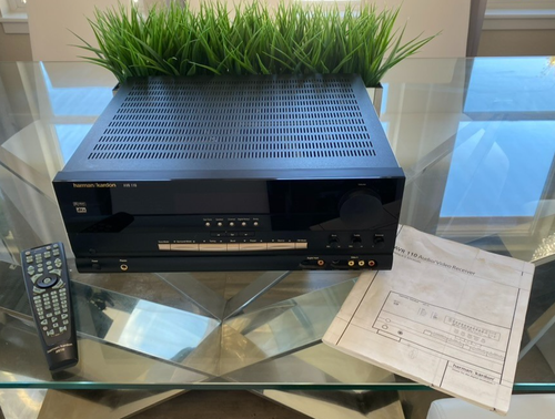 Harman Kardon Audio/Video Receiver AVR 110 Tested Remote & Manual ...
