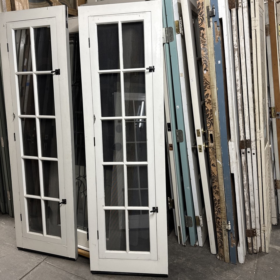Santa Barbara style balcony door 79X23.75 door with inset screen | eBay
