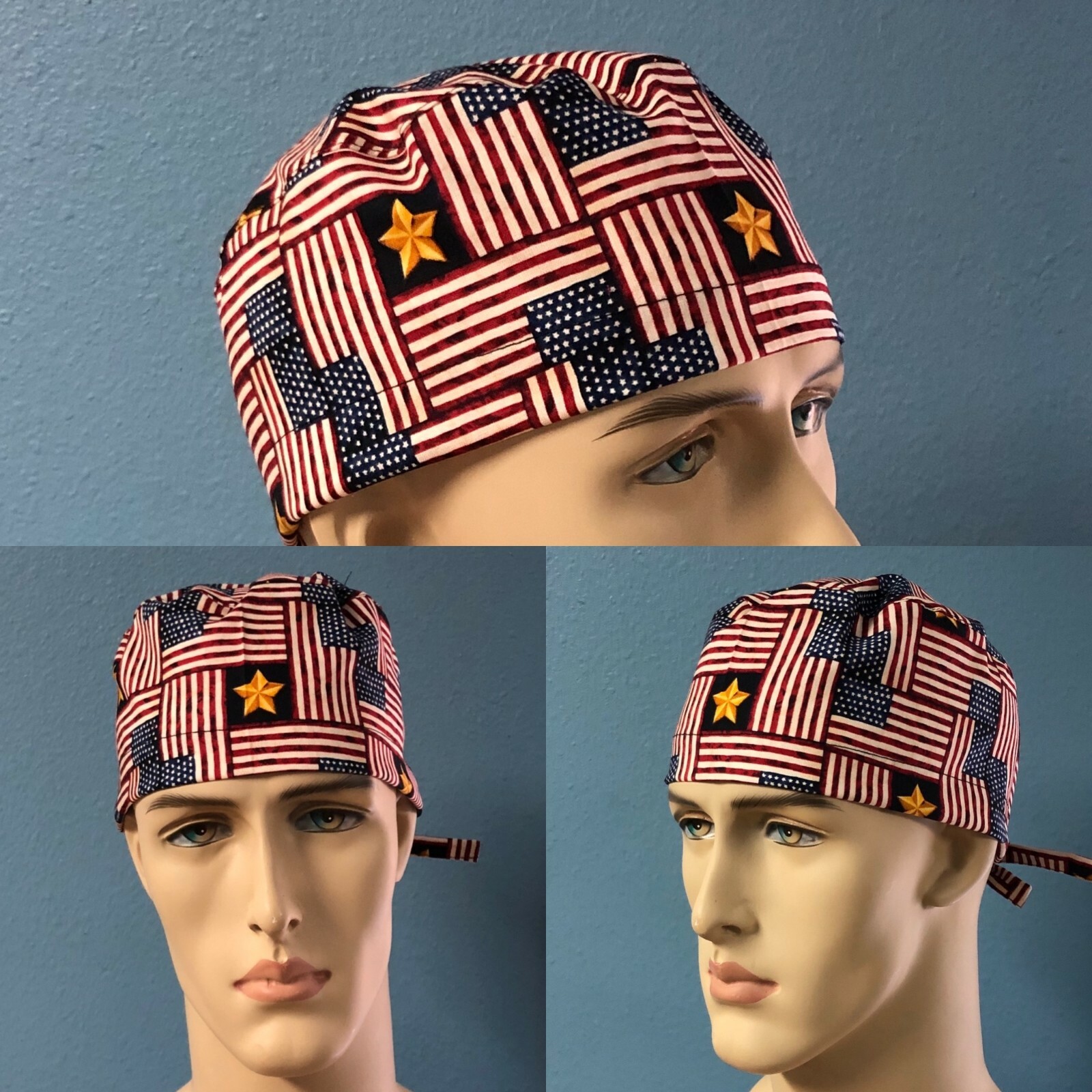 UNISEX MEDICAL NURSING SURGICAL CAP SCRUB HAT CUSTOM GIFT ACCESSORY ...