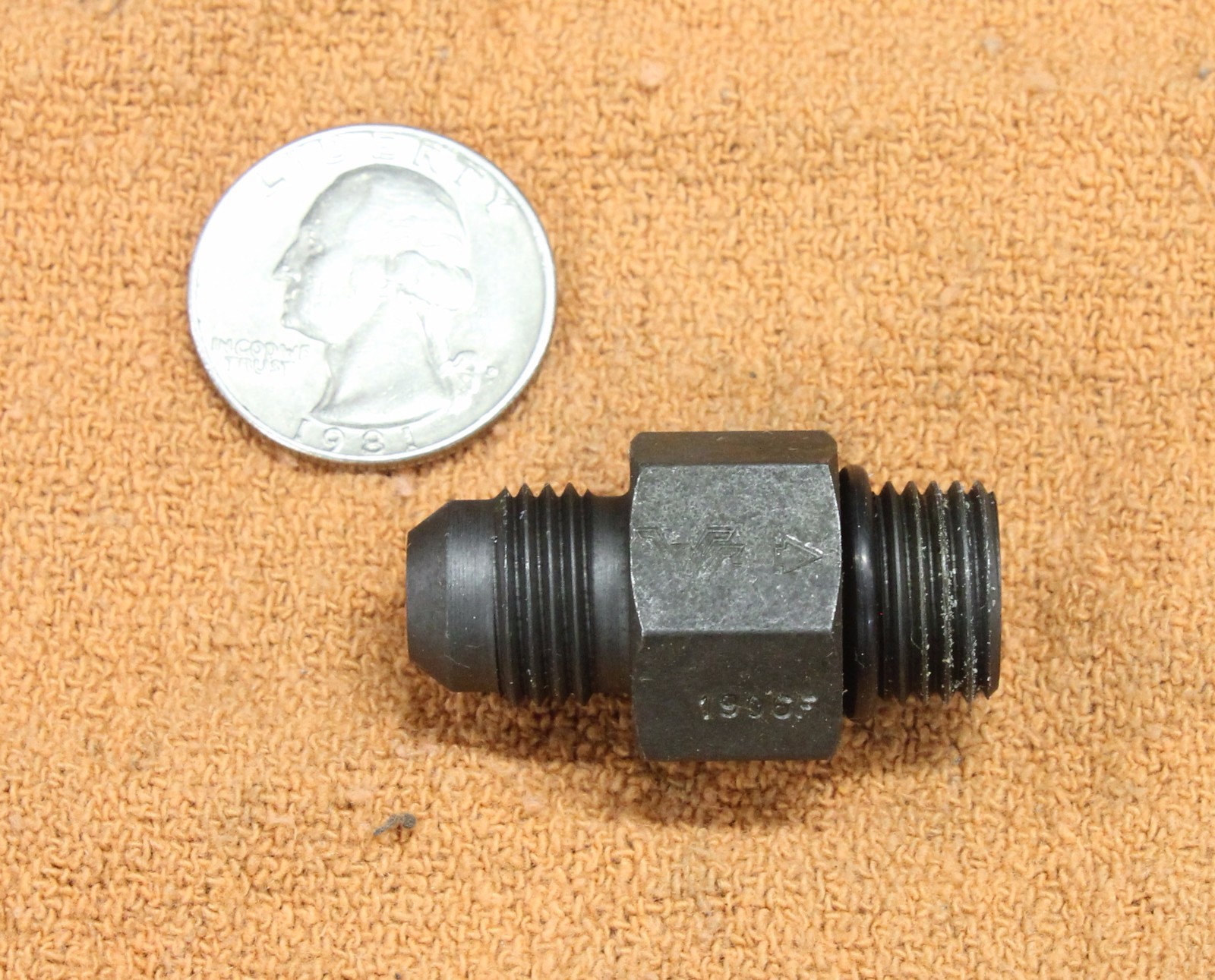 Vonberg 1906F 6 Male JIC to Male ORB Check valve, Black finish | eBay