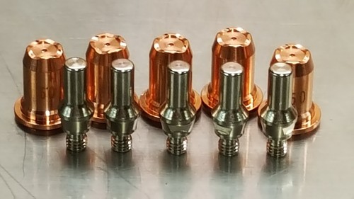 10pc PT-60 iPT60 Plasma Électrodes Pointes 0.9mm 40A Pour Forney 700P ...