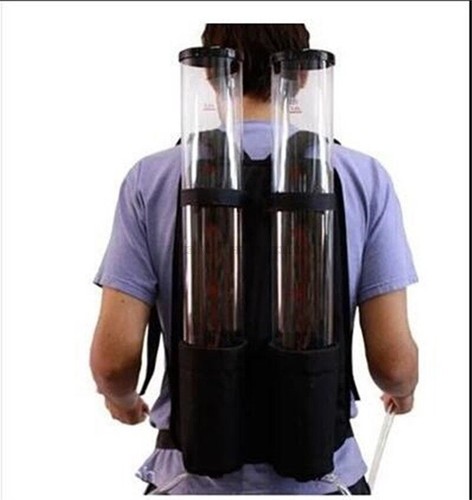 Dual Dispenser Backpack Pub Beer New For Beer Drink Liquid Acrylic Shot ...
