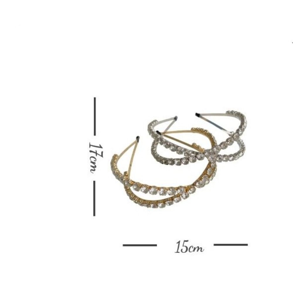 Wedding Women Cross Headband Bridal Tiara Crown Hair Band Hair ...