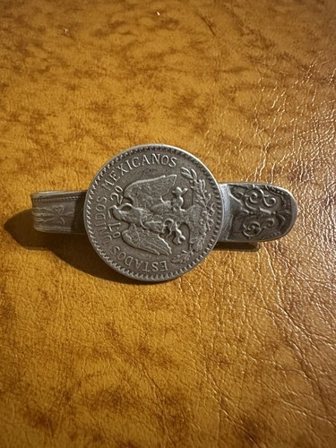 Vintage Mexican Peso Coin Money Clip, Silver Mexico | eBay