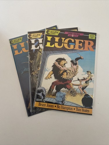ECLIPSE COMICS - 3 PART SERIES - LUGER - ISSUES 1 2 3 | eBay