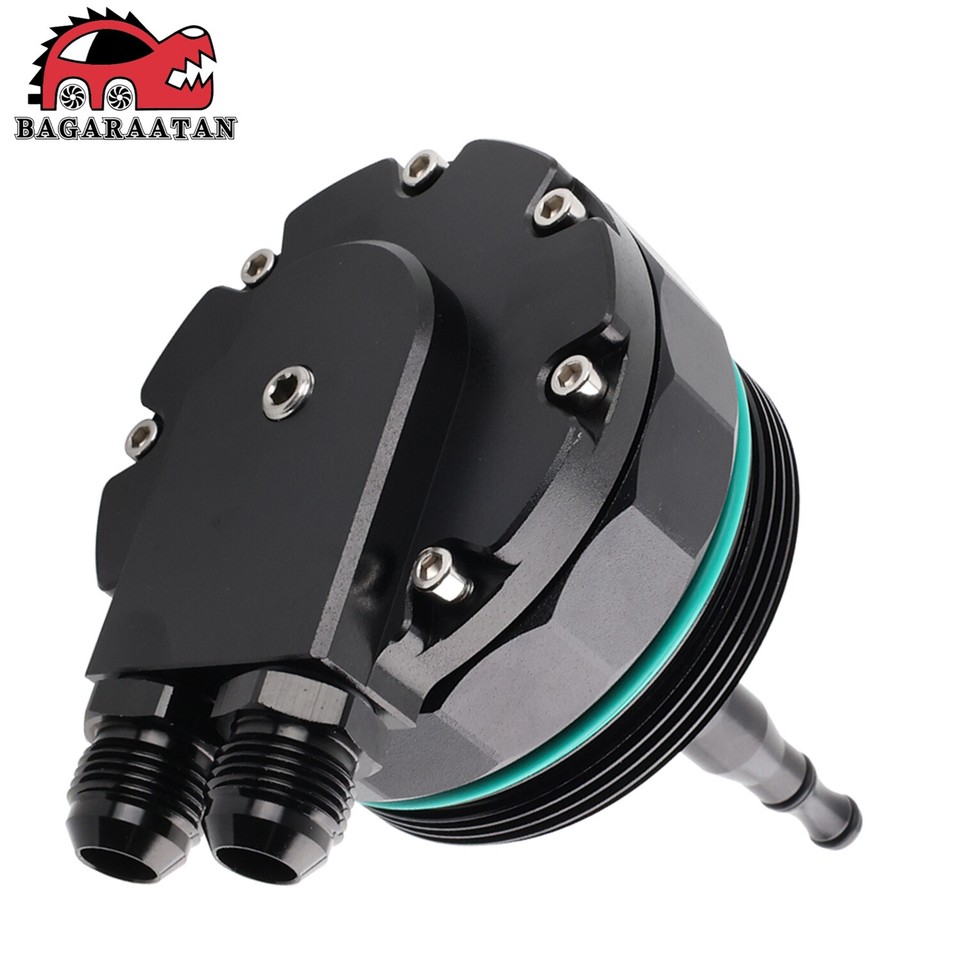 Black For BMW E36 E46 Z3 M52 M54 M56 Engines For Oil Cooler Oil Filter ...