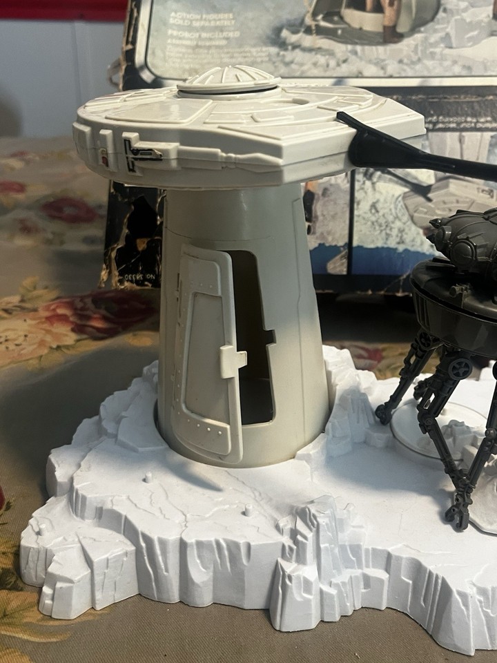 Vintage Kenner 1980 Star Wars Hoth Turret & Probot Playset | eBay