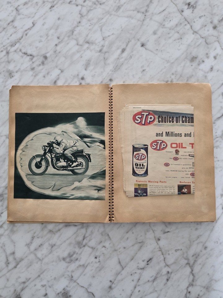 Vintage Drag Racing Magazine Cutout Scrapbooks - Hot Rods & Race Cars ...