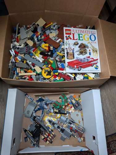 Vtg LEGO® 45 Lbs Parts Pieces Bulk Lot Genuine Star Wars Yoda Hut ...