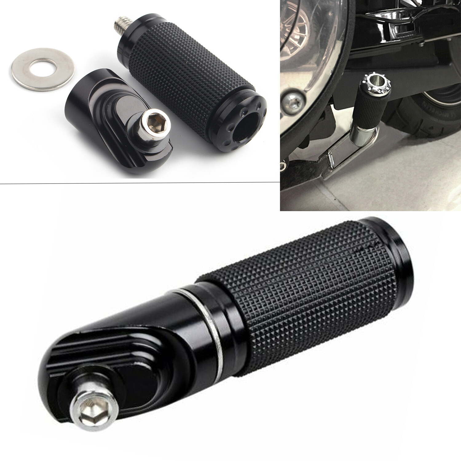 Jiffy Stand Kickstand Extension For Harley Dyna Wide Glide Low Rider ...