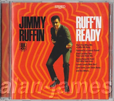 Jimmy Ruffin RUFF'N READY Reissued remastered 2009 Reel Music US CD OOP ...