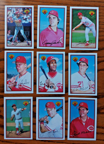 1989 Bowman Baseball Cincinnati Reds Set Starter - NM | eBay