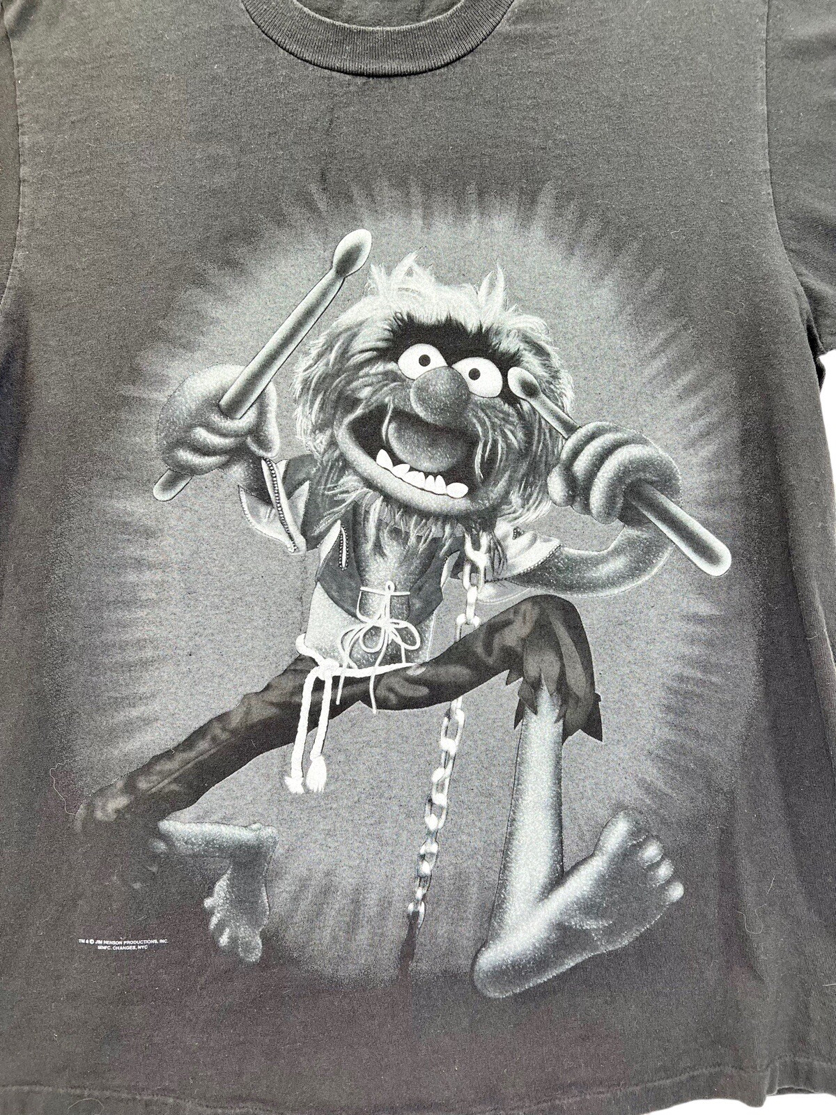 Vintage Muppets Animal Jim Henson Anvil Big Face Car… - Gem