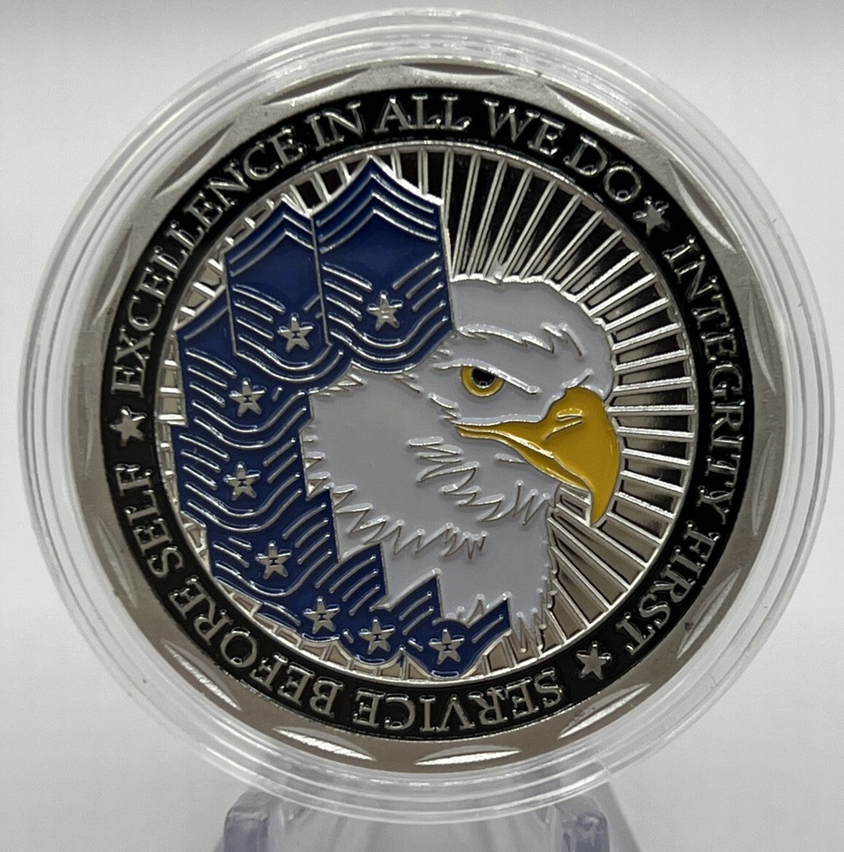 * U.S. Air Force Challenge Coin. With The Airman Creed On The Reverse ...