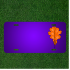 Custom Personalized License Plate With Add Names To Foliage Leaves ...