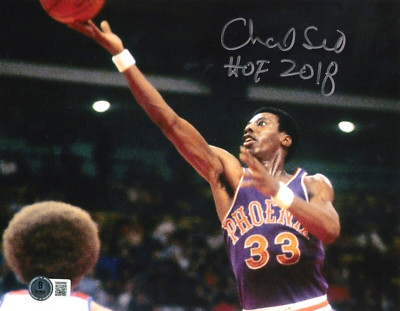 Charlie Scott Signed Phoenix Suns 8x10 Photo w/ HOF 2018 Beckett Witness BAS COA | eBay