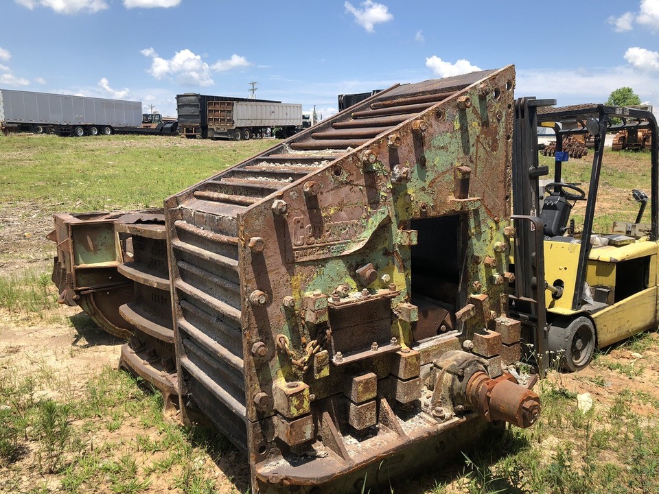 Cedar Rapids Jaw Roll Crusher Conveyor Drive Rock Crusher Equipment Lot ...