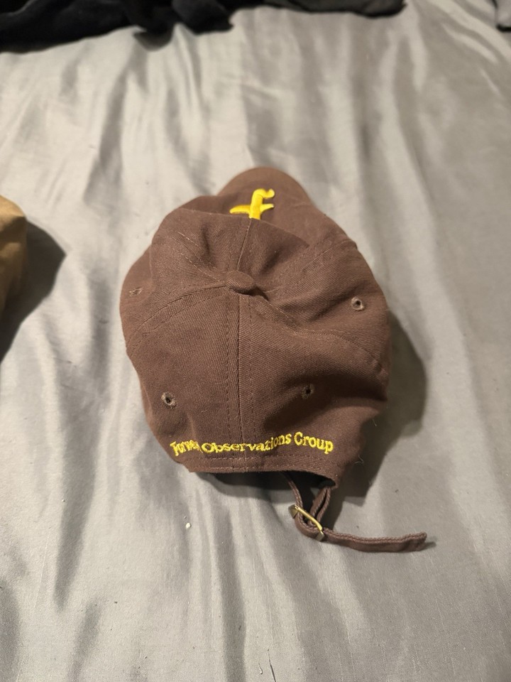 Forward Observations Group FOG Padres F Dad Hat Cap Brown Yellow ...