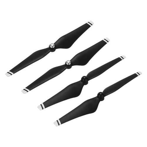 9450 RC Propellers Blade Prop 2 Vane 24cm Dia Black White Self-Locking ...
