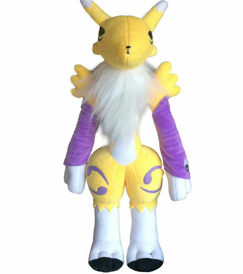 21''Anime Digital Monster Digimon Tamers Renamon Plush Toy Stuffed ...