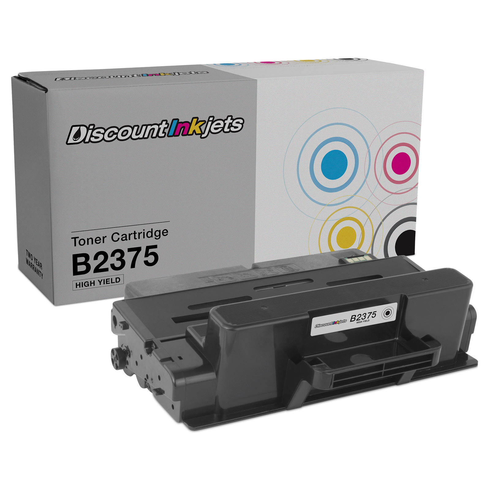 593BBBJ BLACK Laser Toner Cartridge for Dell B2375 B2375dfw B2375dnf ...