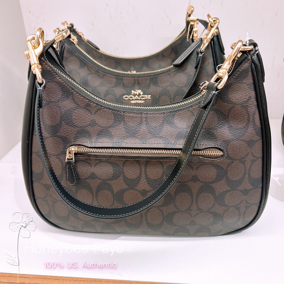 NWT Coach Teri Hobo Bag In Signature Canvas CJ517/CV935/CAL52/CV940 | eBay