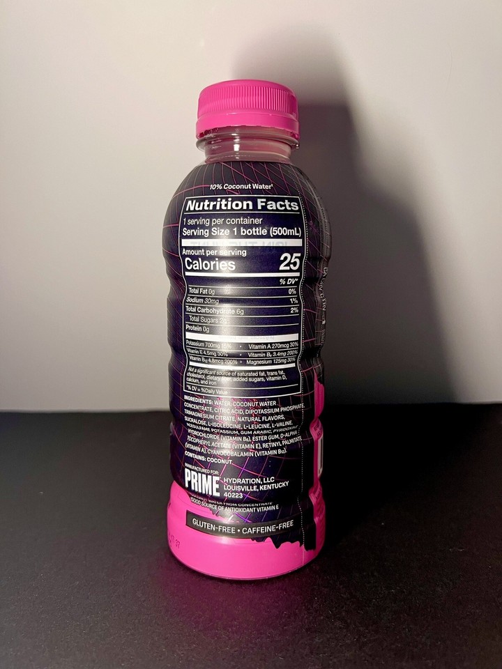 🔴New Limited Edition Prime X Strawberry Lemonade Light Pink Hydration ...