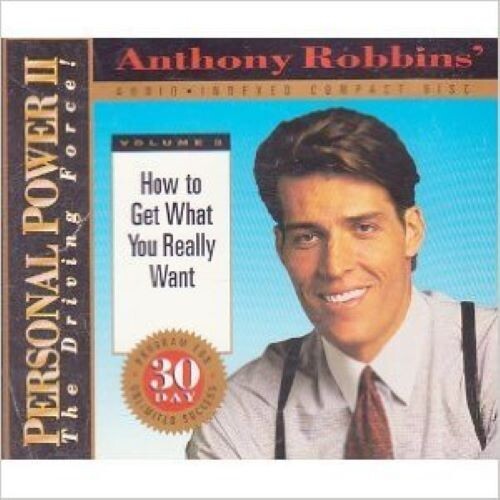 ANTHONY ROBBINS Personal Power 2 How To Get What You Really Want CD ...