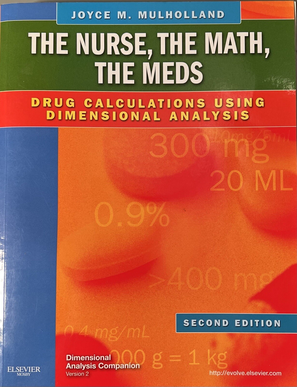 The Nurse, the Math, the Meds : Drug Calculations Using Dimensional ...