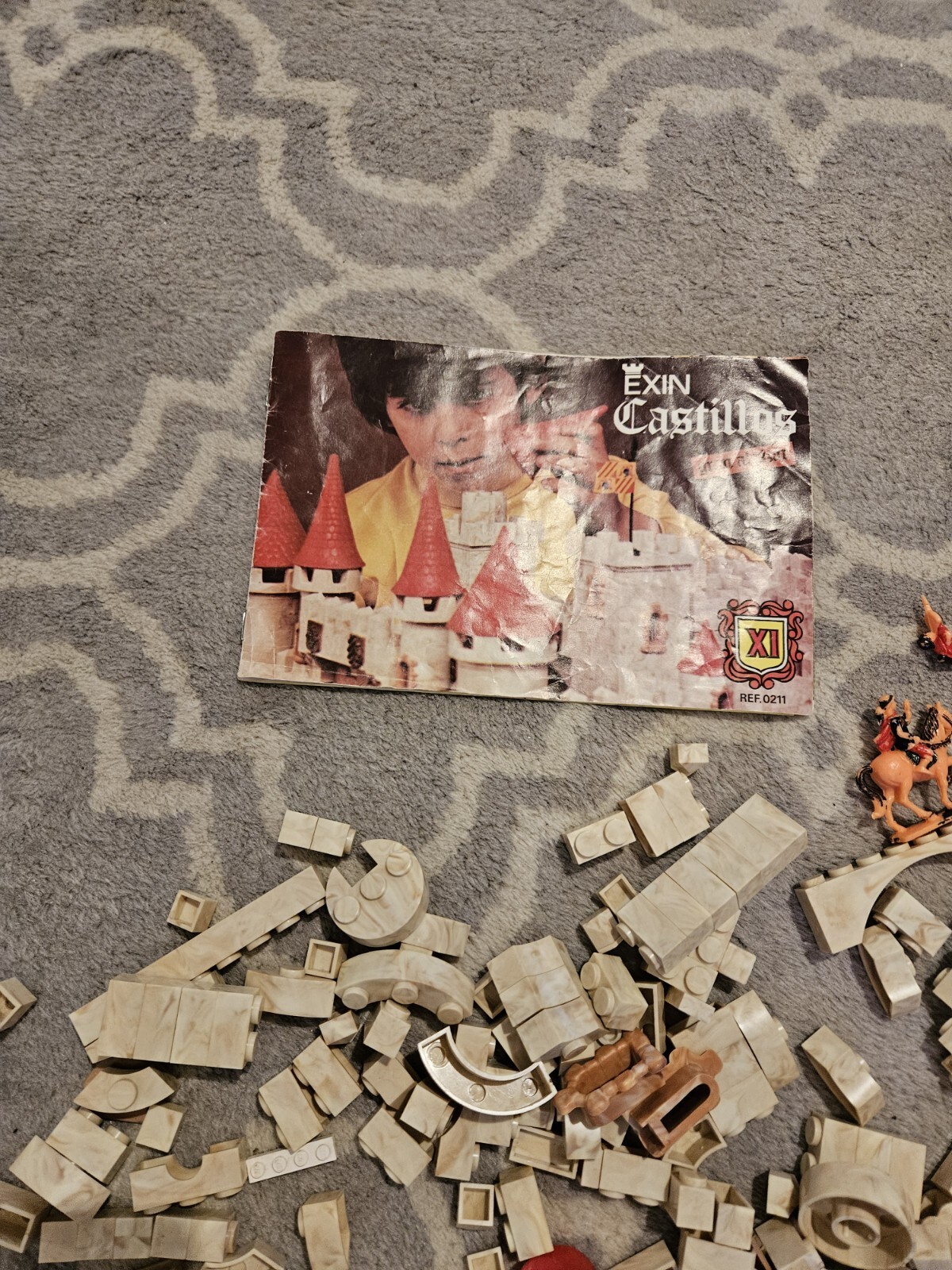 Vintage EXIN CASTILLOS 0211 Castle Building Blocks Gran Alcazar ...