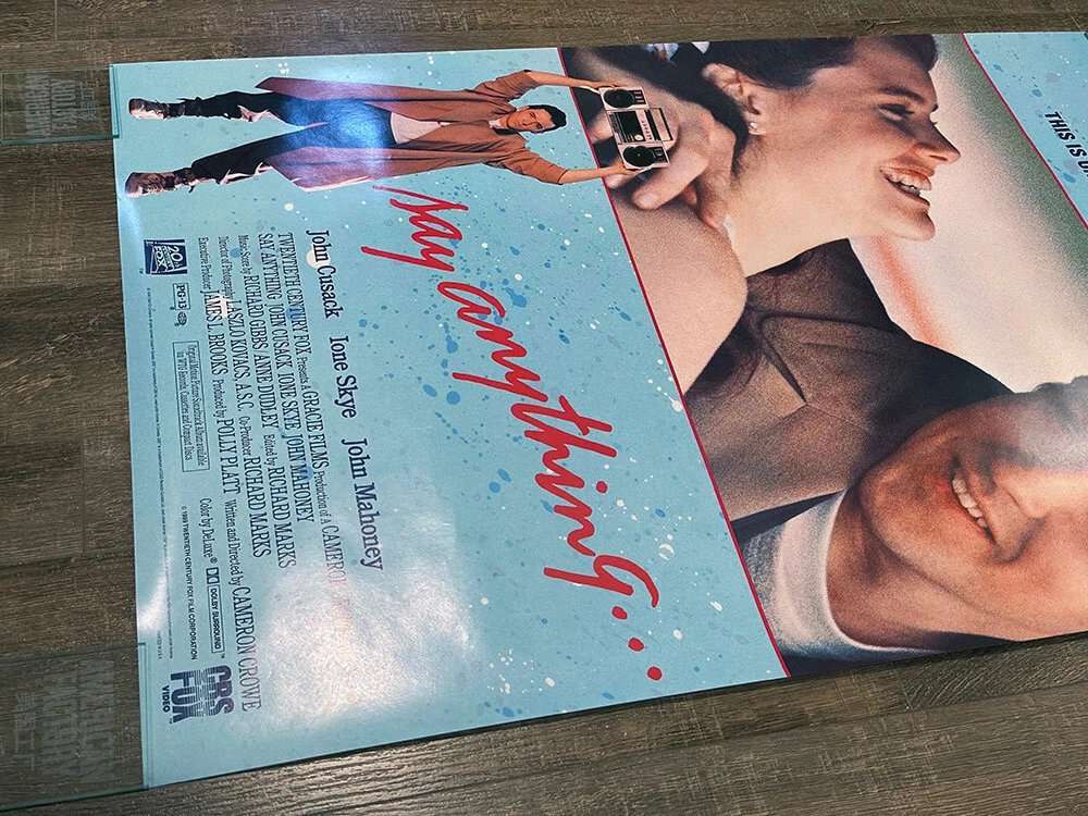 Say Anything 1989 Poster