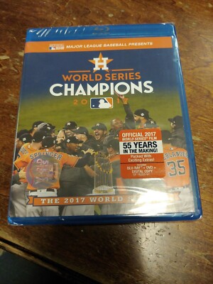 2017 WORLD SERIES HOUSTON ASTROS CHAMPIONS BLU-RAY + DVD COMBO BRAND ...