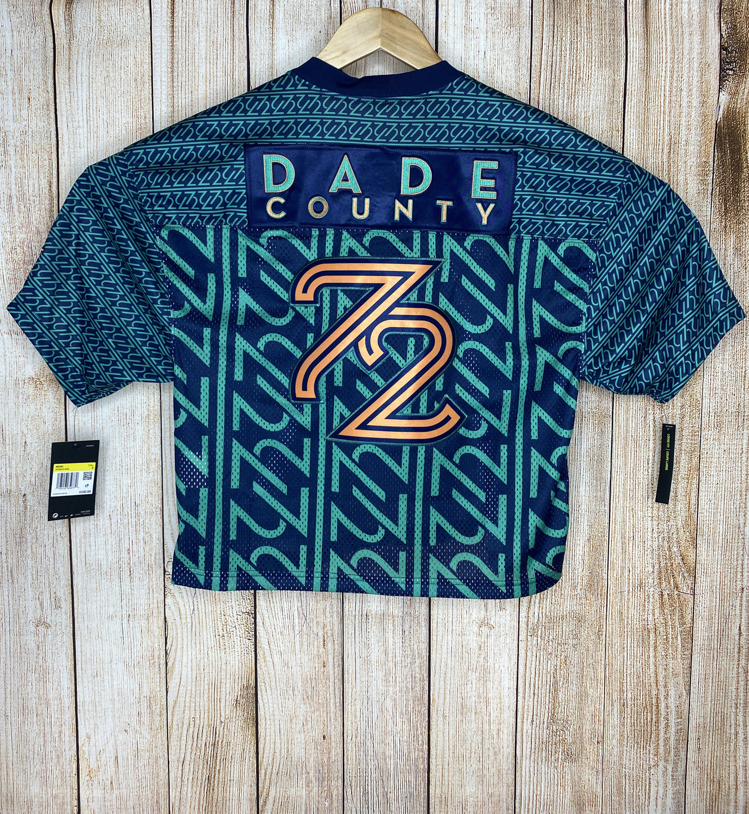 Nike Miami Dolphins 305 Dade County Practice Jersey CD3910 Men Size Small | eBay