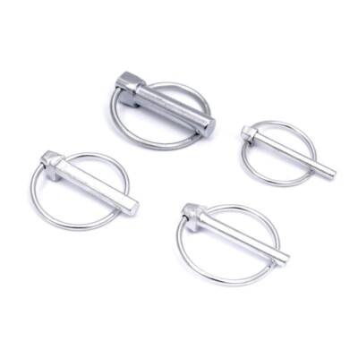 Lynch Pinnen mit Ring Klappsplinte Splinte Pin | eBay.de