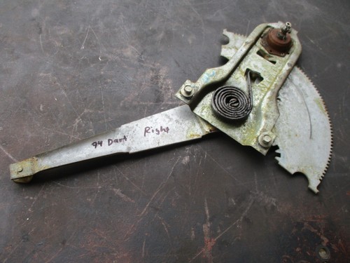 73-76 DODGE DART SPORT DUSTER DEMON RIGHT DOOR WINDOW REGULATOR OEM ...