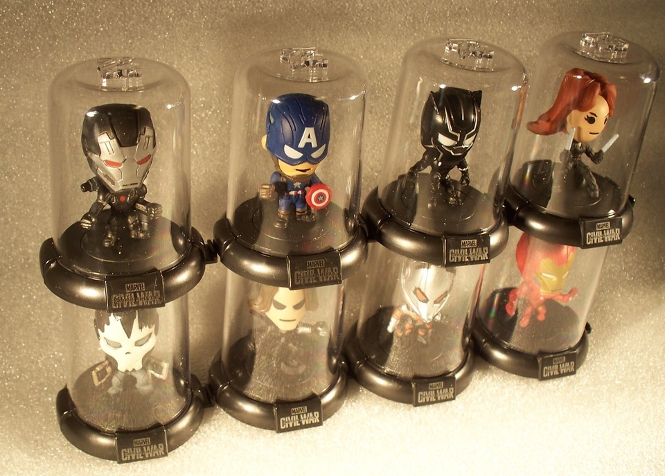 DOMEZ Set of 8 Captain America CIVIL WAR Figures | eBay