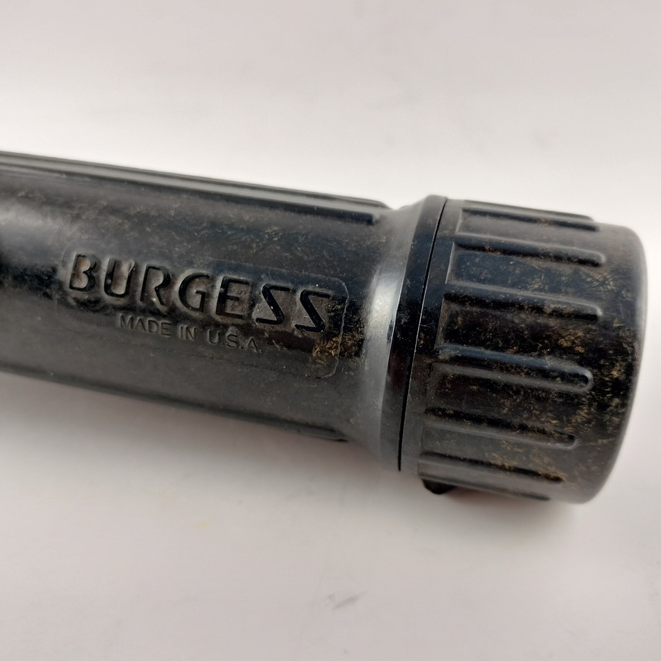 Vintage Burgess Permissible Electric Flashlight Type 453 Made In USA ...