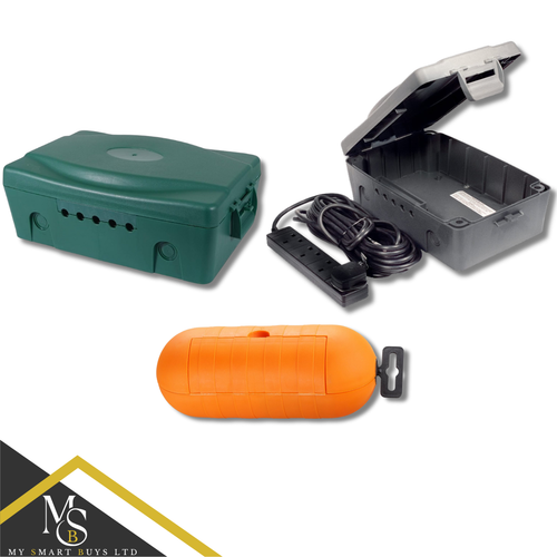 Weatherproof Electrical Connection Box Waterproof Masterplug - Outdoors ...