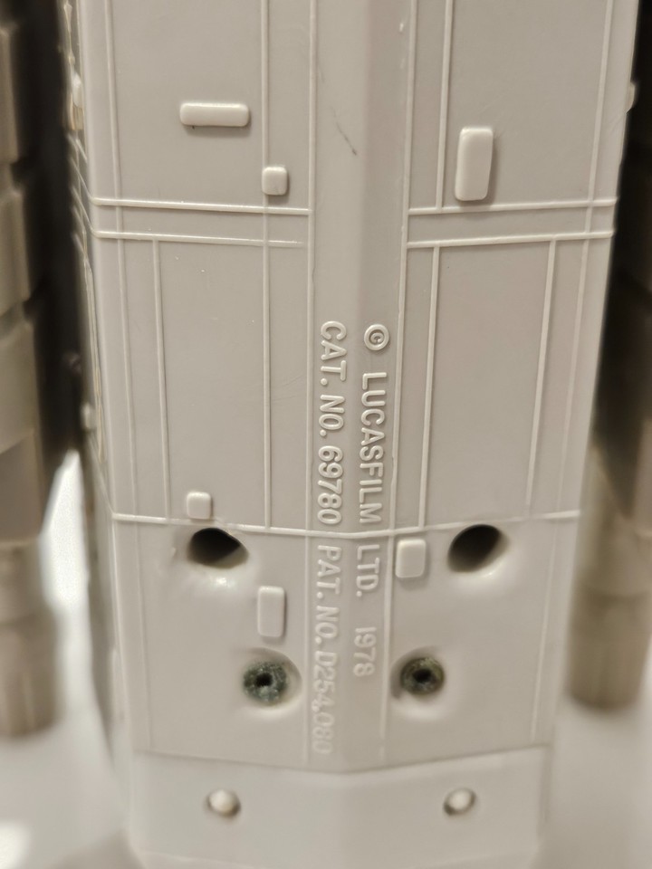 Vtg Star Wars Vehicle Battle Damaged X-Wing Fighter 1978 Kenner see ...